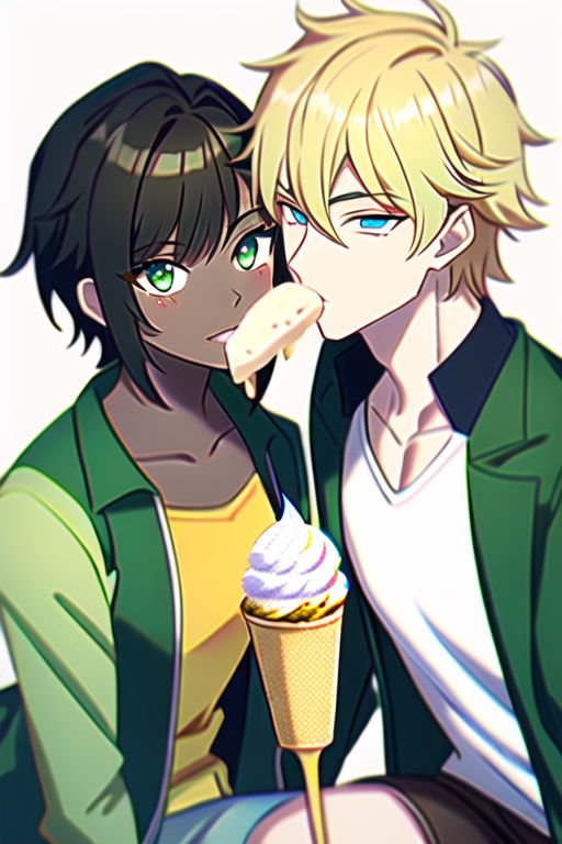 Jaune Arc And Jessica Cruz Ice Cream Date By Devlindracul On Deviantart