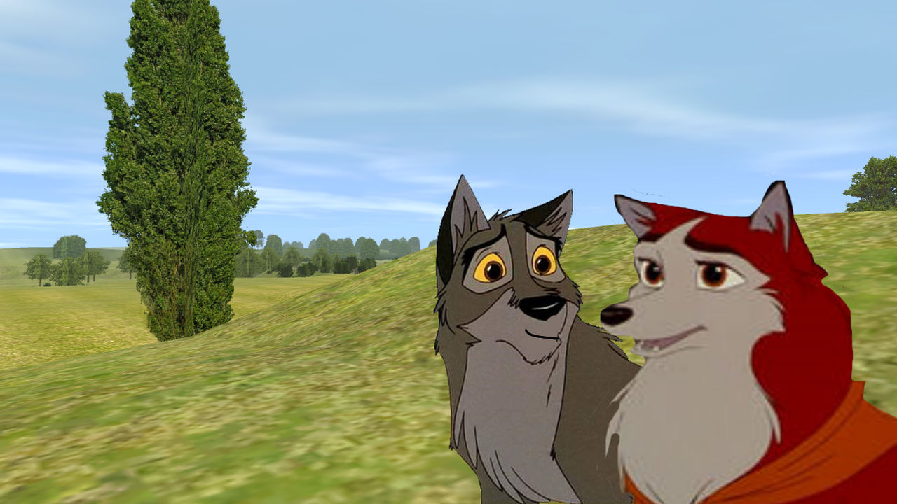 Balto And Jenna Having A Date By Flyingfoxandbambi On Deviantart