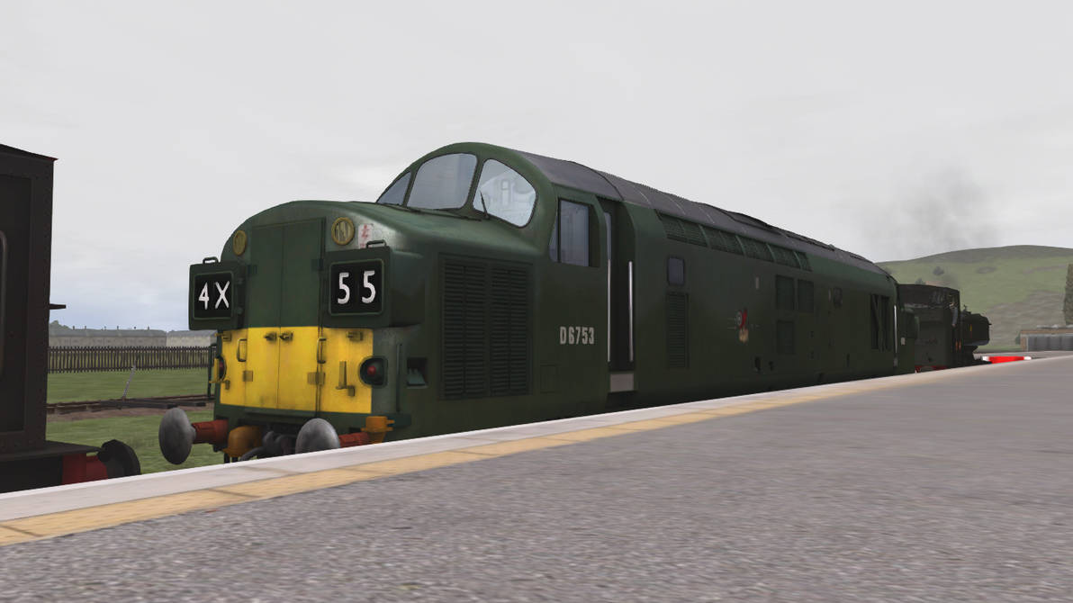 Br Class 37 D6753 By Flyingfoxandbambi On Deviantart