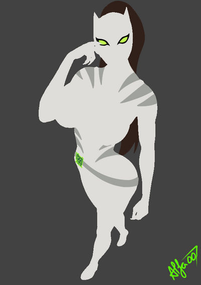 White Tiger Vector By Alfoxer2000 On Deviantart