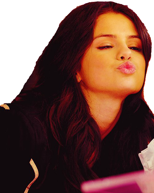 Selena Gomez Kissy Face