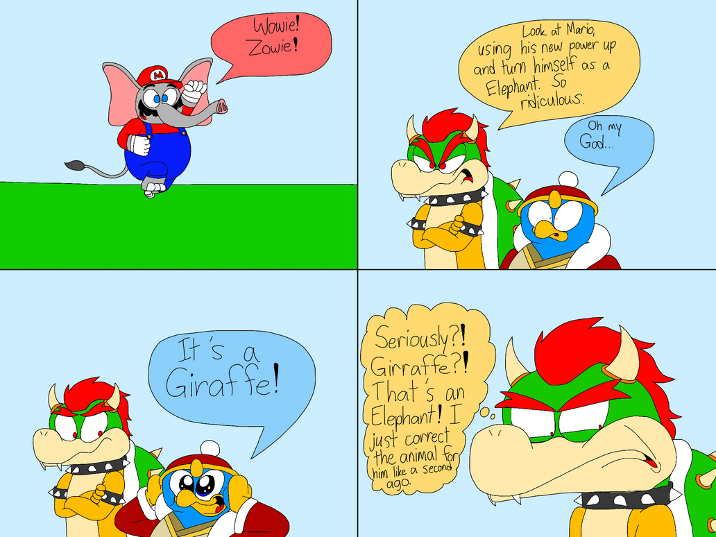 Elephant Mario By Gameandshowlover On Deviantart
