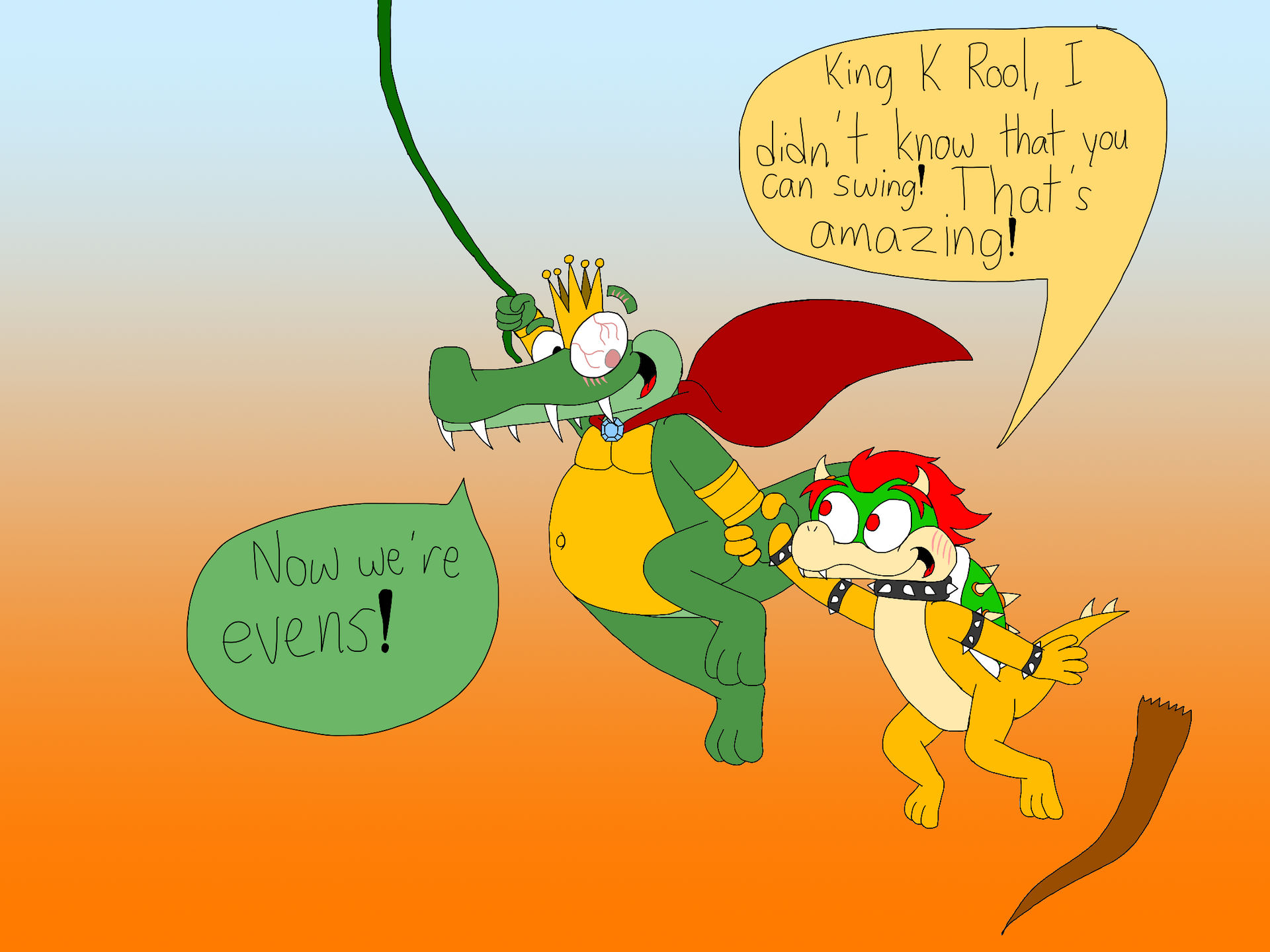 Snvb Bowser Vs King K Rool Part 14 By Gameandshowlover On Deviantart