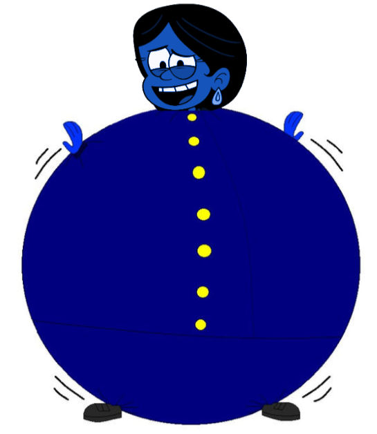 Ruby The Loud House Inflated Like A Blueberry By Inflationrules On Deviantart