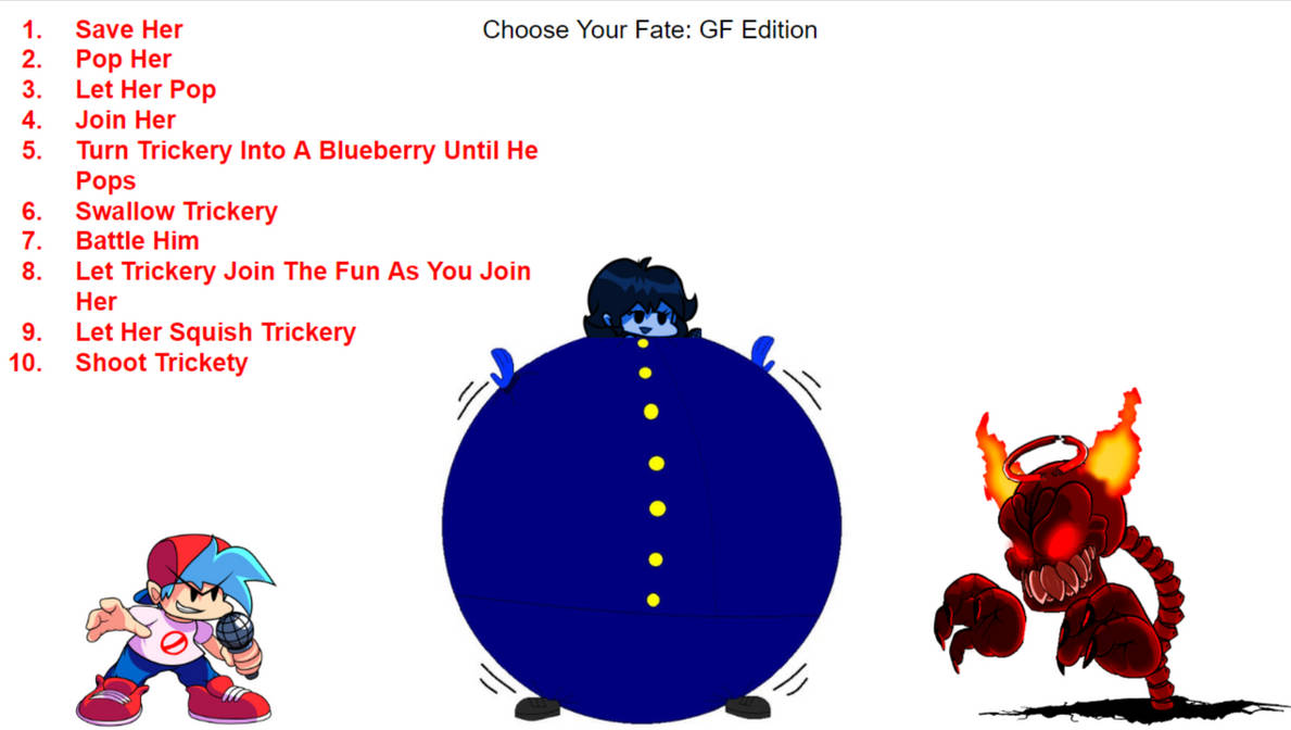 Choose Your Fate Gf Edition By Inflationrules On Deviantart