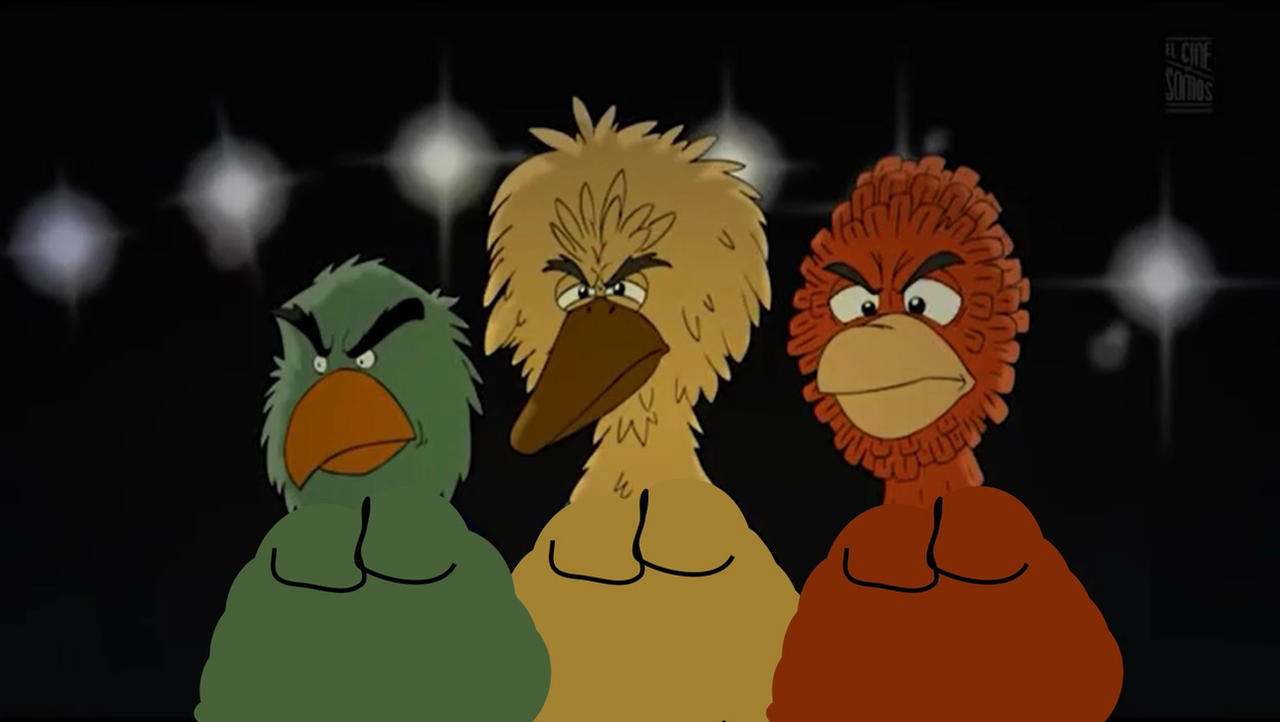 Caponata Big Bird And Abelardo Unclothed Vs By Inflationrules On Deviantart
