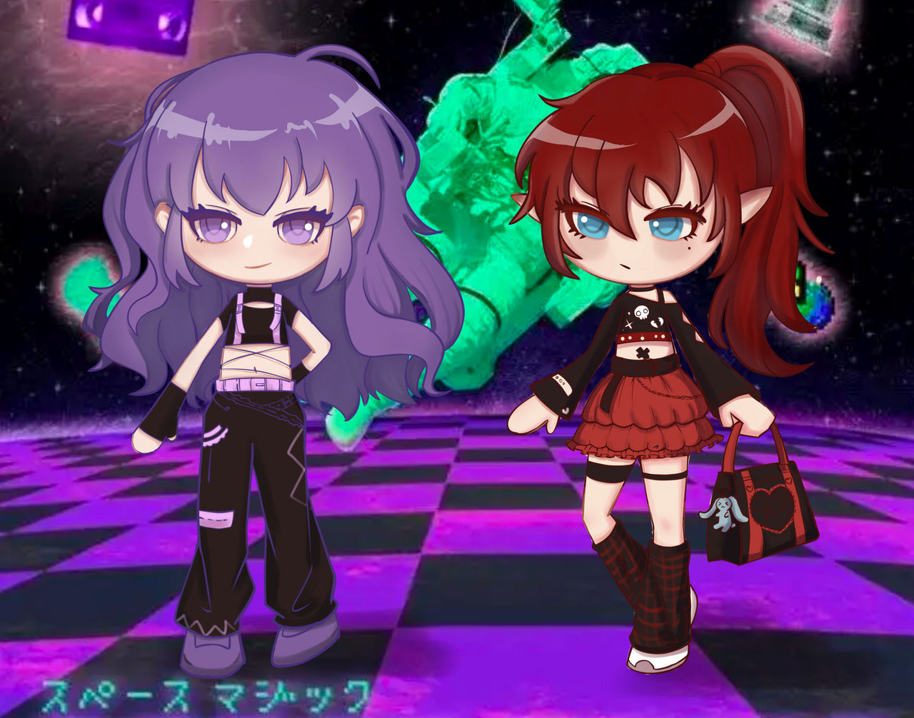 Chibi Girls By Ravennn05 On Deviantart