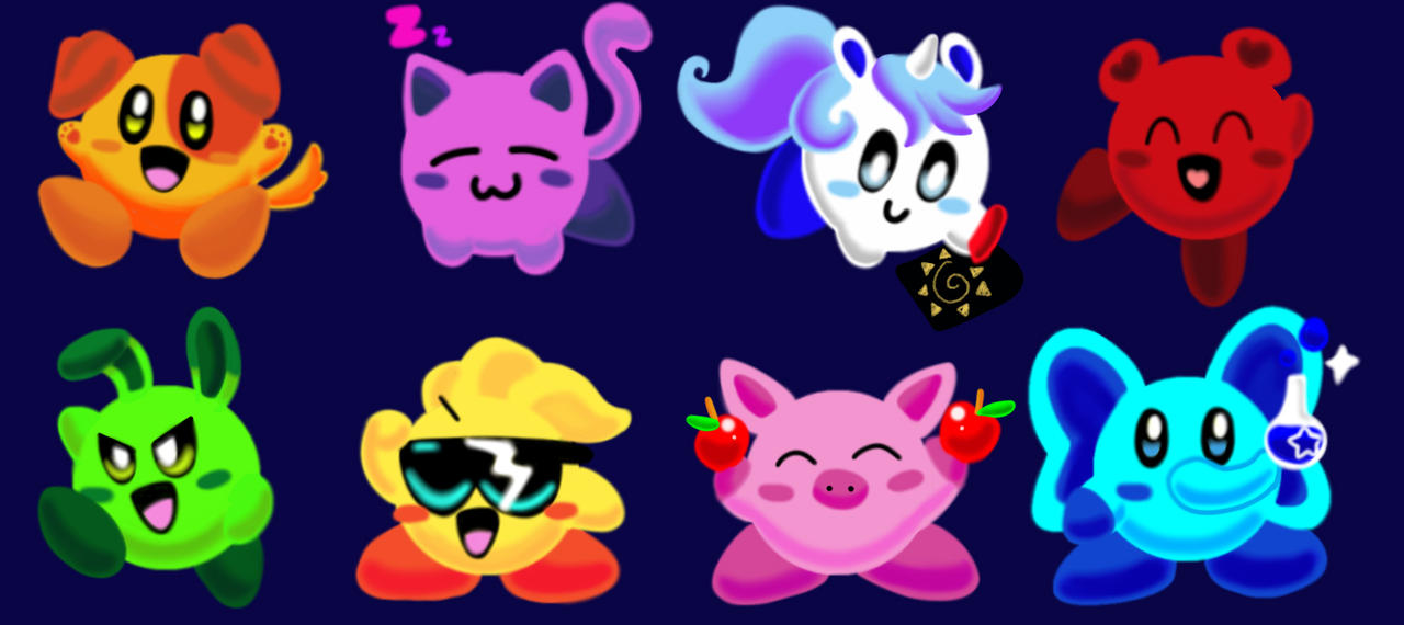 Kirby Smiling Critters By Pinkhavoc57 On Deviantart