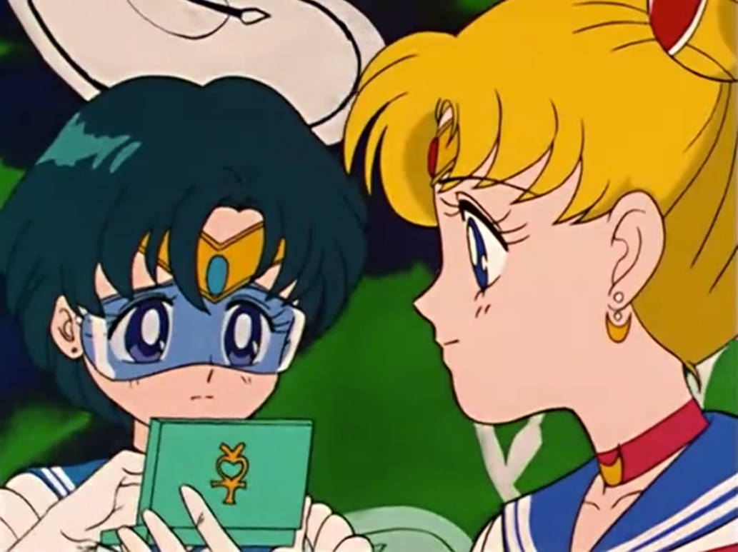 Sailor Mercury Amy With Sailor Moon Serena By Ugsf On Deviantart
