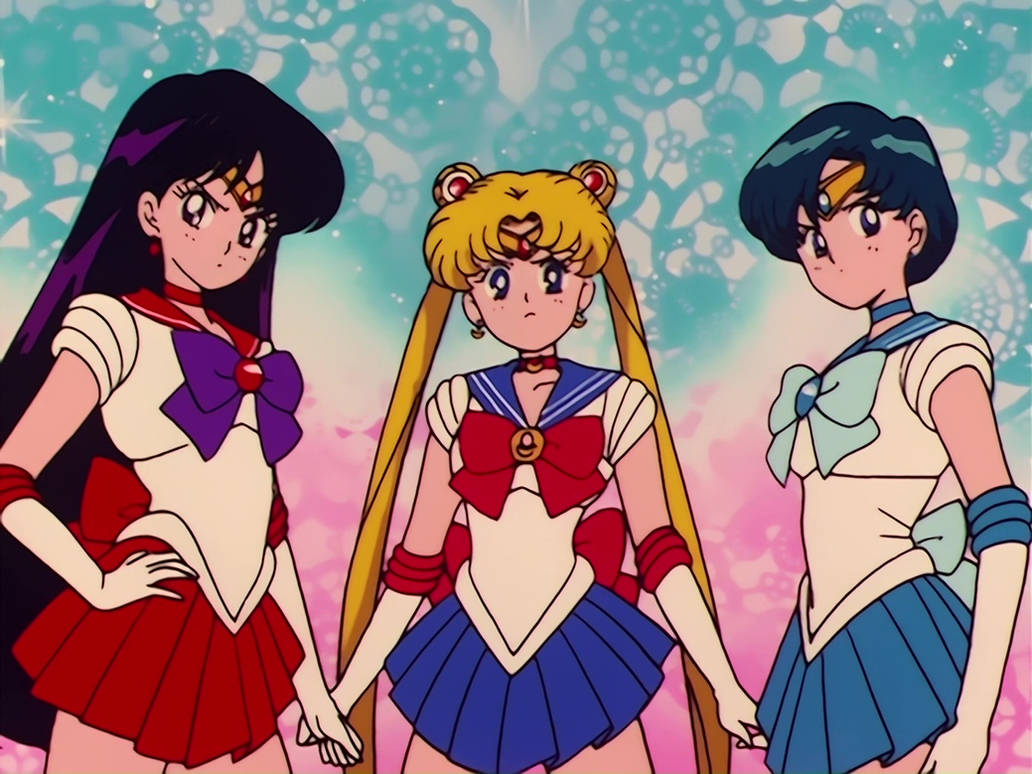 Sailor Mars, Sailor Moon, and Sailor Mercury by UGSF on DeviantArt Sailor Mars, Sailor Moon, and Sailor Mercury by UGSF on DeviantArt