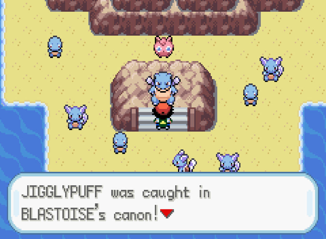 Ash Frees Jigglypuff From Blastoises Cannon By Ugsf On Deviantart