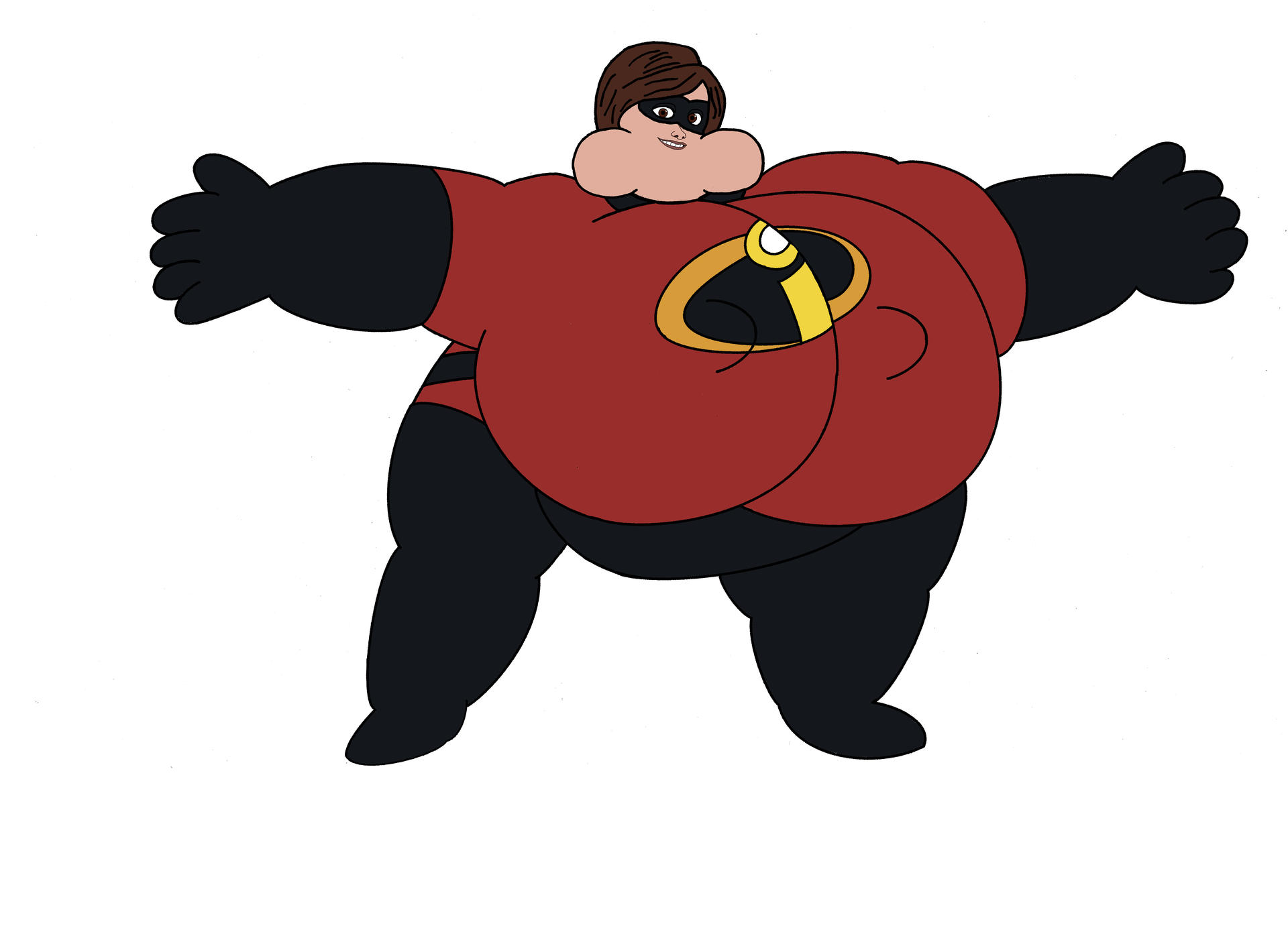 Elastigirl Inflation By Mevb On Deviantart