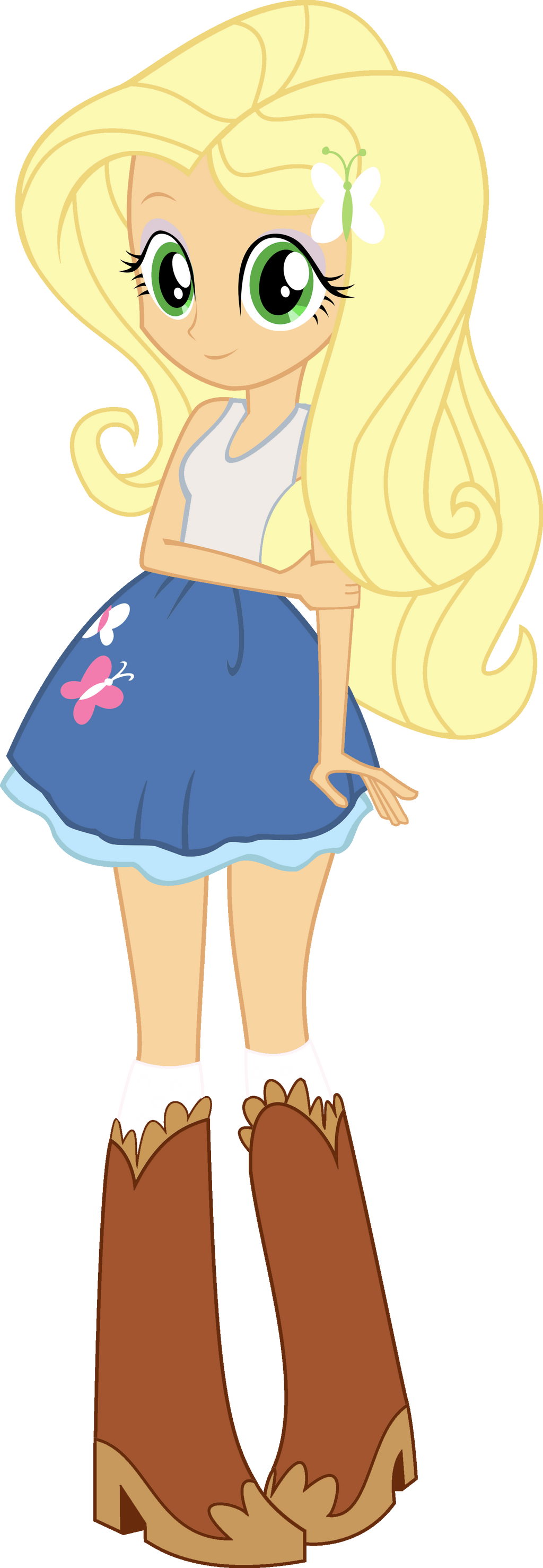 Applejack Fluttershy By Iamsheila On Deviantart