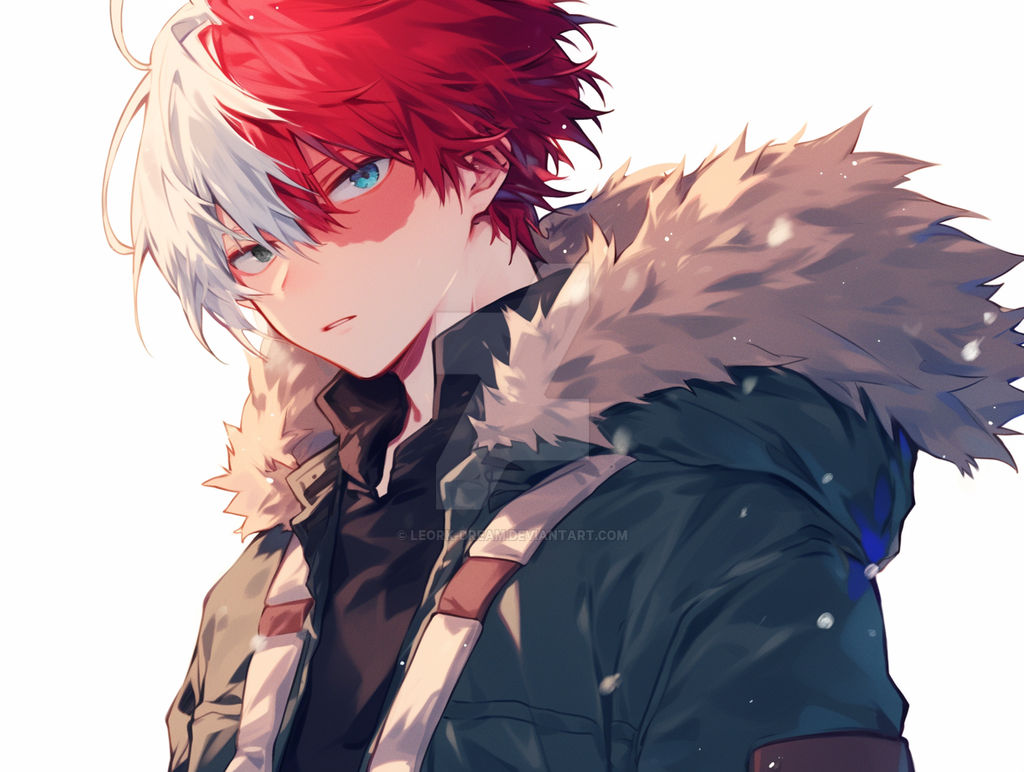 Shoto Todoroki Winter By Leork Dream On Deviantart