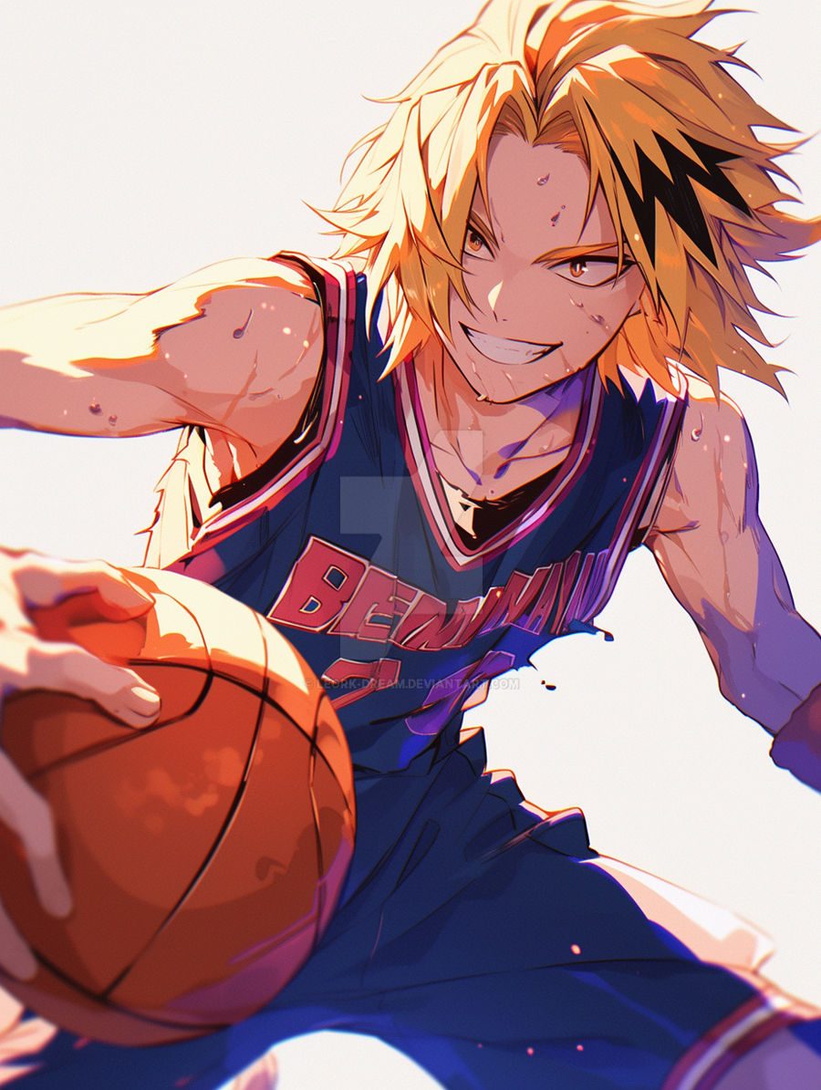 Denki Kaminari Basketball By Leork Dream On Deviantart