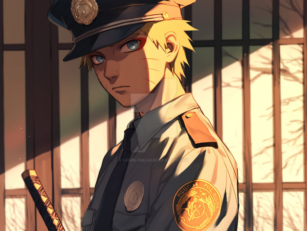 Naruto Police Officer By Leork Dream On Deviantart