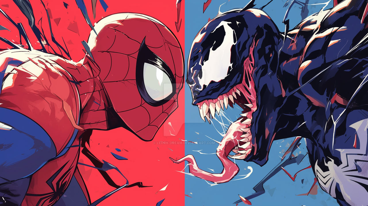 Spider Man Vs Venom By Leork Dream On Deviantart