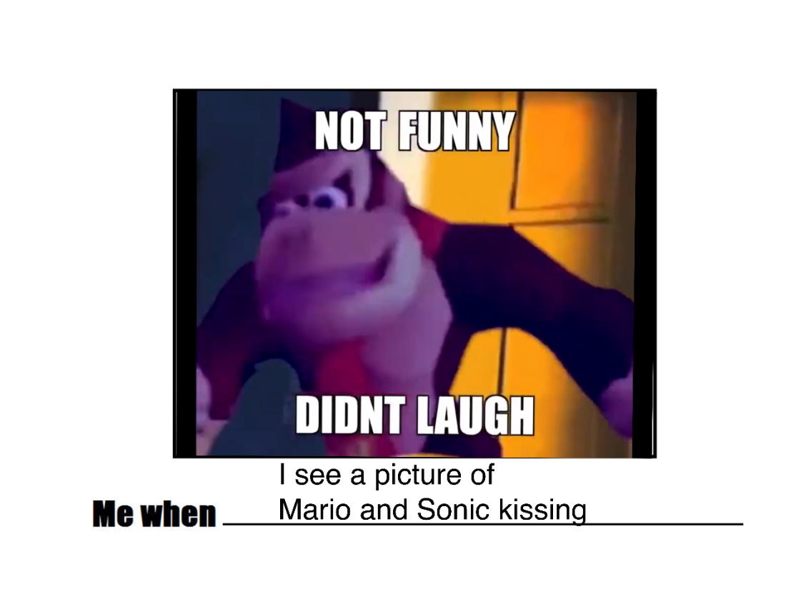 Me When I See Mario X Sonic The Hedgehog By Nicoladrodas On Deviantart