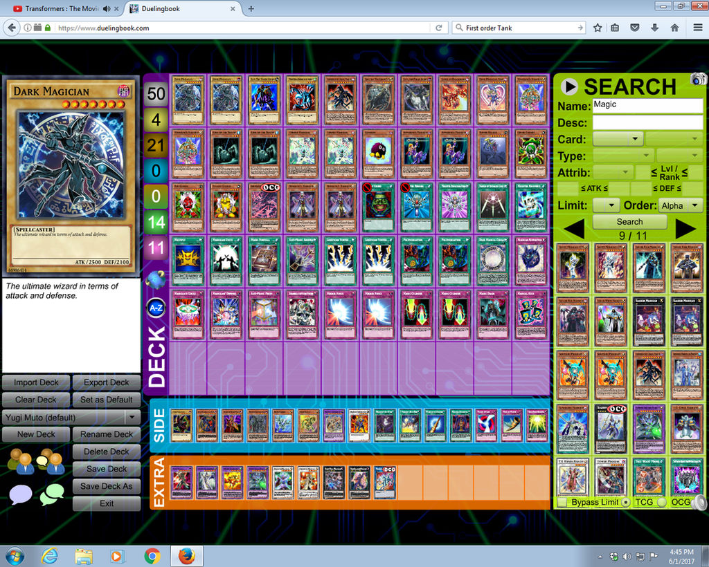 Yugi Muto Deck By Jesse220 On Deviantart