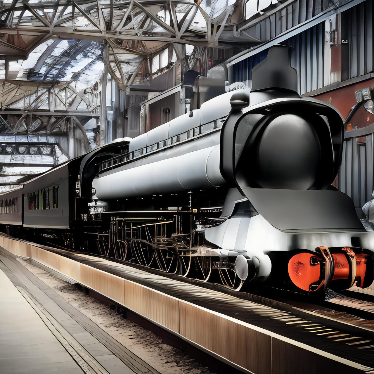 Futuristic British Steam Locomotive by Jesse220 on DeviantArt Futuristic British Steam Locomotive by Jesse220 on DeviantArt