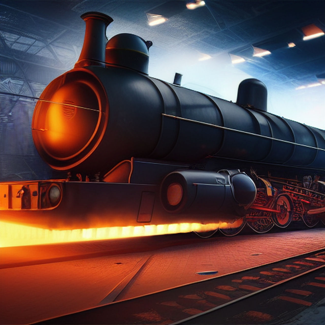 Futuristic Steam Locomotive by Jesse220 on DeviantArt Futuristic Steam Locomotive by Jesse220 on DeviantArt