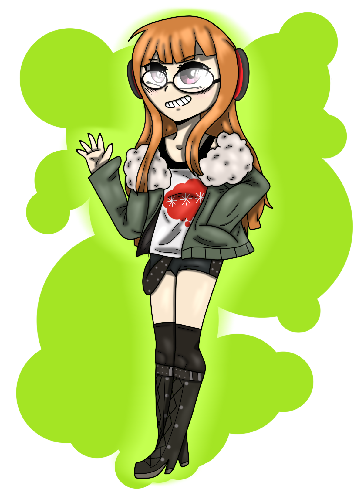 Futaba Sakura By S1lverwind On Deviantart