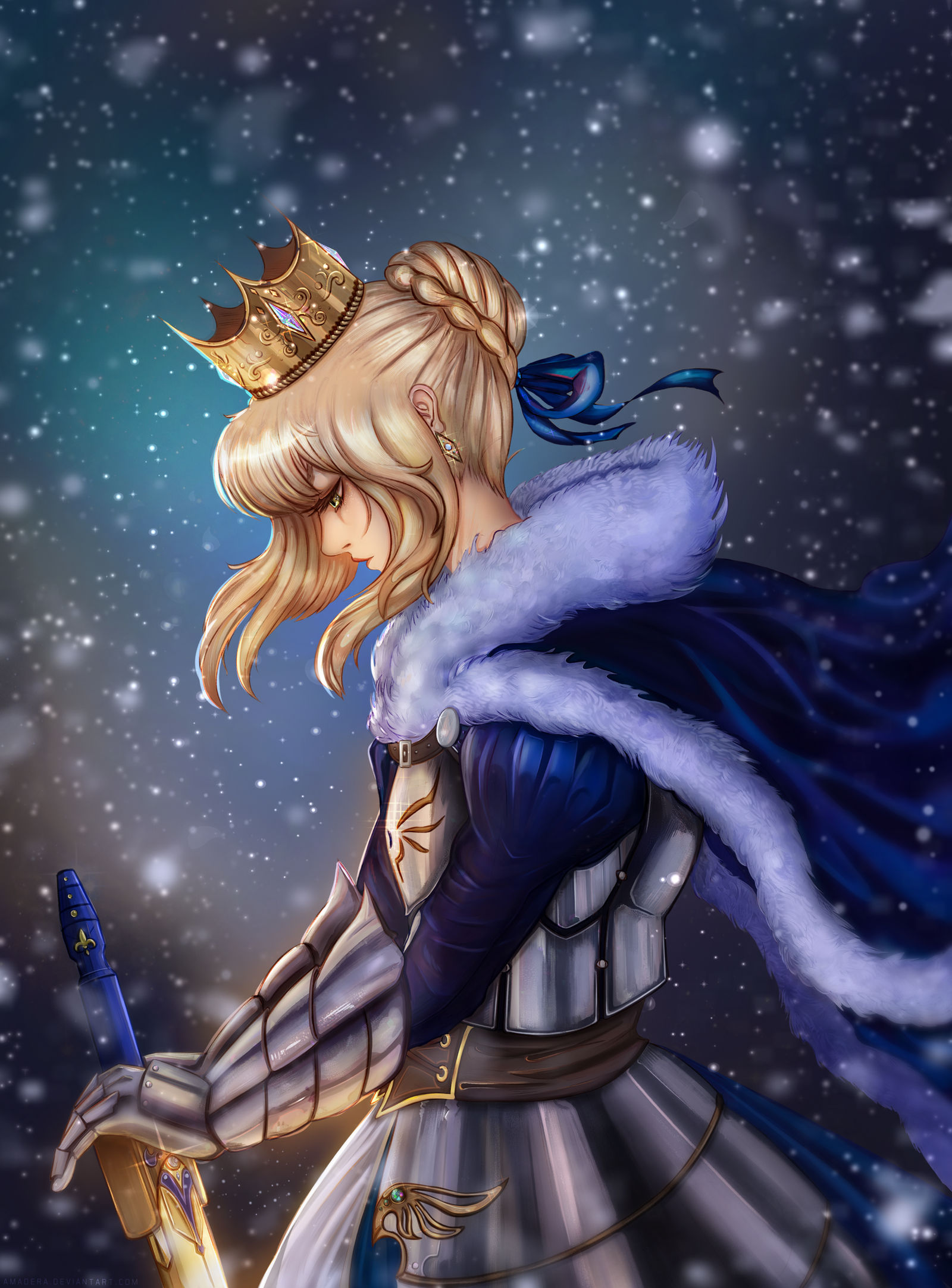 Artoria Pendragon By Amadera On Deviantart