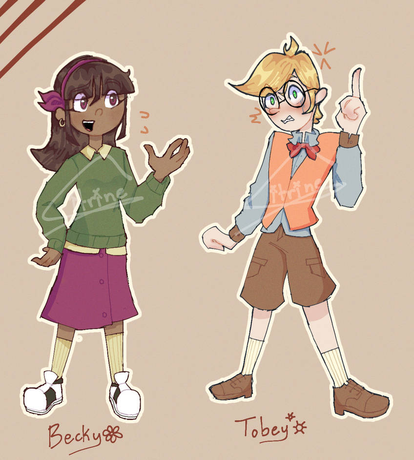 Becky And Tobey By Citrinex4 On Deviantart