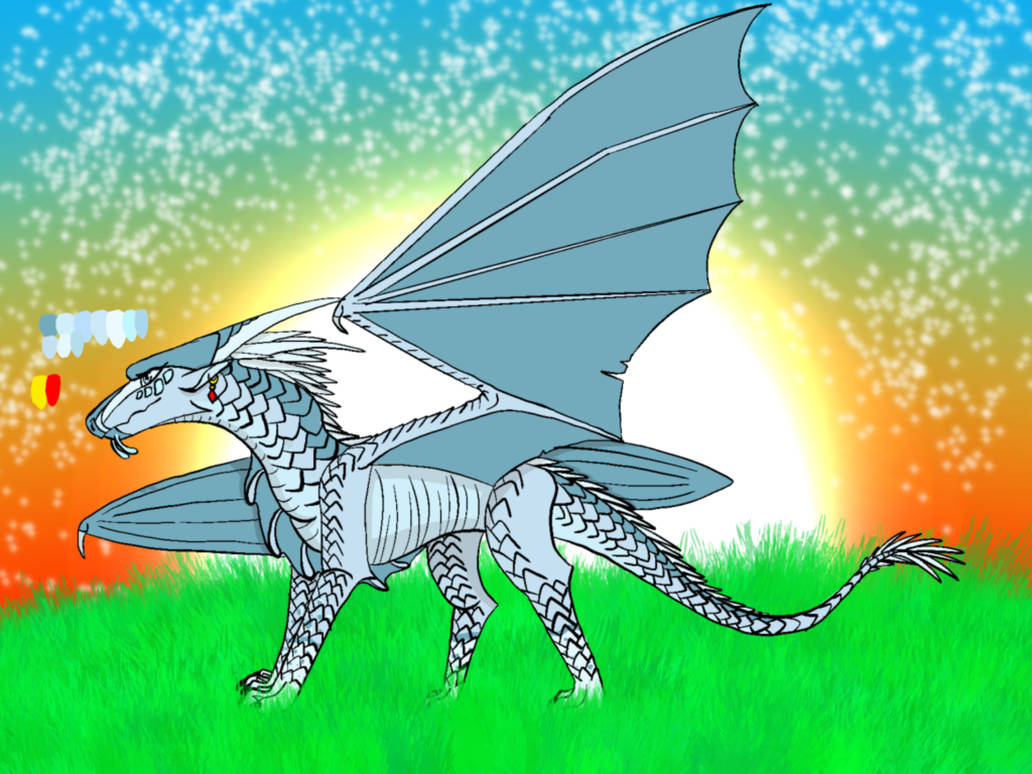 Icewing-Seawing hybrid by RainnetheSeawing on DeviantArt Icewing-Seawing hybrid by RainnetheSeawing on DeviantArt