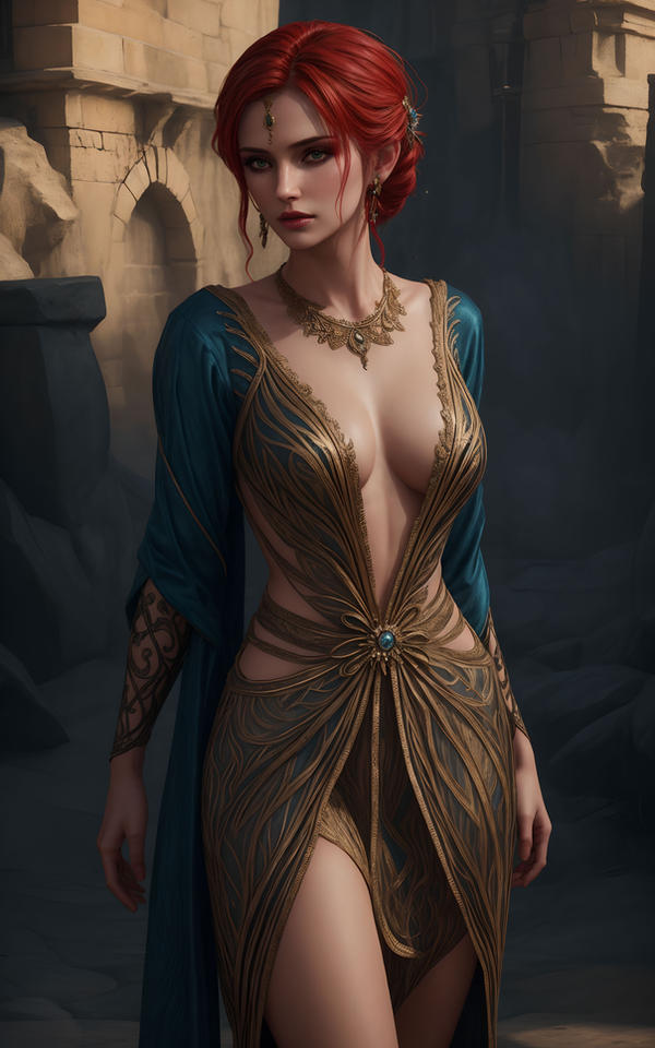 Triss By Vznnry On Deviantart
