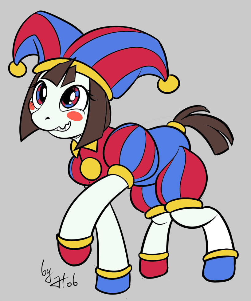 My Little Pomni By Hob Kun On Deviantart
