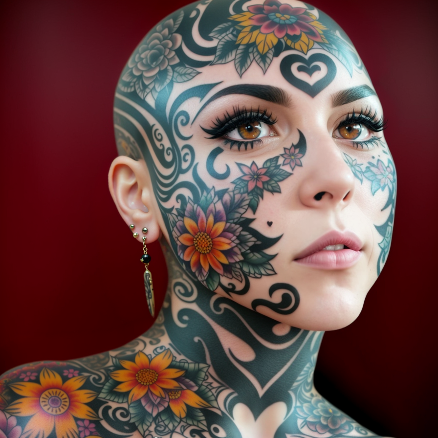 Tattooed woman 170 by yaalzaruth on DeviantArt Tattooed woman 170 by yaalzaruth on DeviantArt