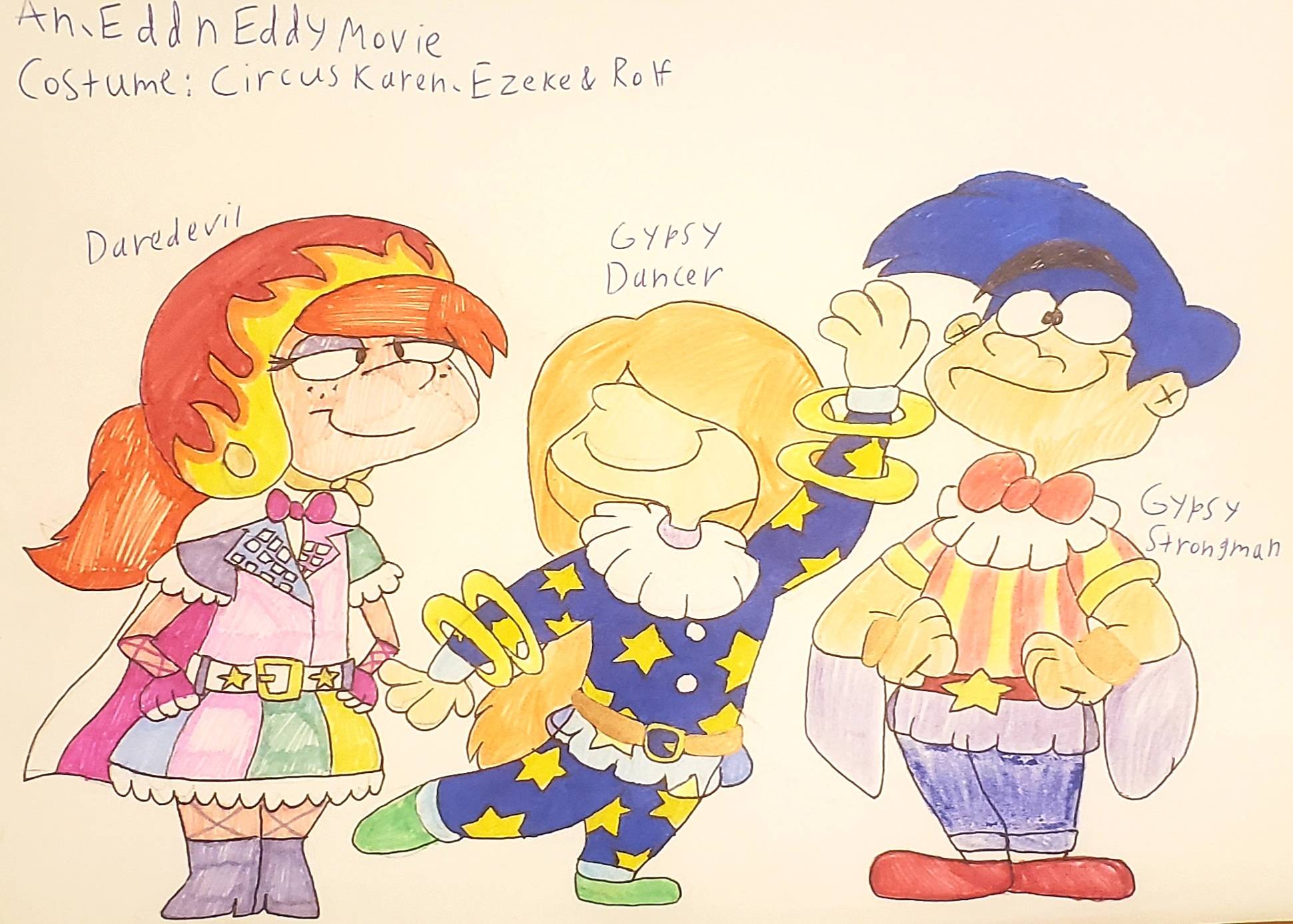 An Edd N Eddy Circus Karen Ezeke And Rolf By Raralabelle1art On Deviantart