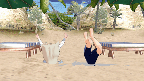 Uraraka And Eri Stuck Headfirst In The Sand By Torrique89 On Deviantart