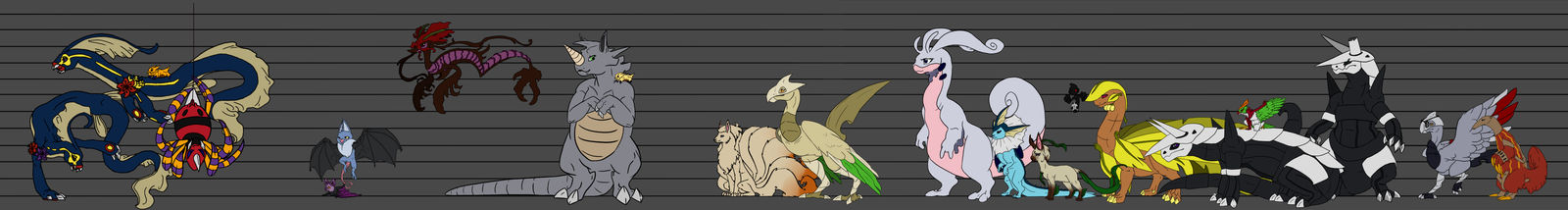 PMD-U Character and NPC Size Chart by Valkyryn on DeviantArt PMD-U Character and NPC Size Chart by Valkyryn on DeviantArt