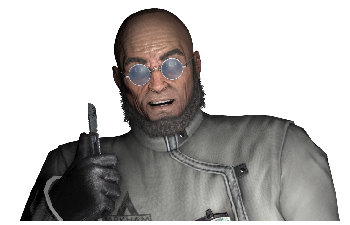 Batman Arkham City Hugo Strange Screenshot Render By Hyperborean82 On Deviantart