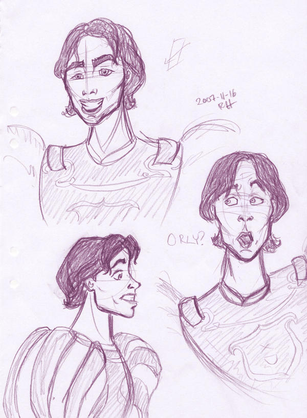 Enchanted - Edward sketches by Rosanna on DeviantArt