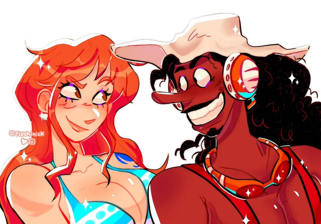 Nami And Usopp By Fluchipapa On Deviantart