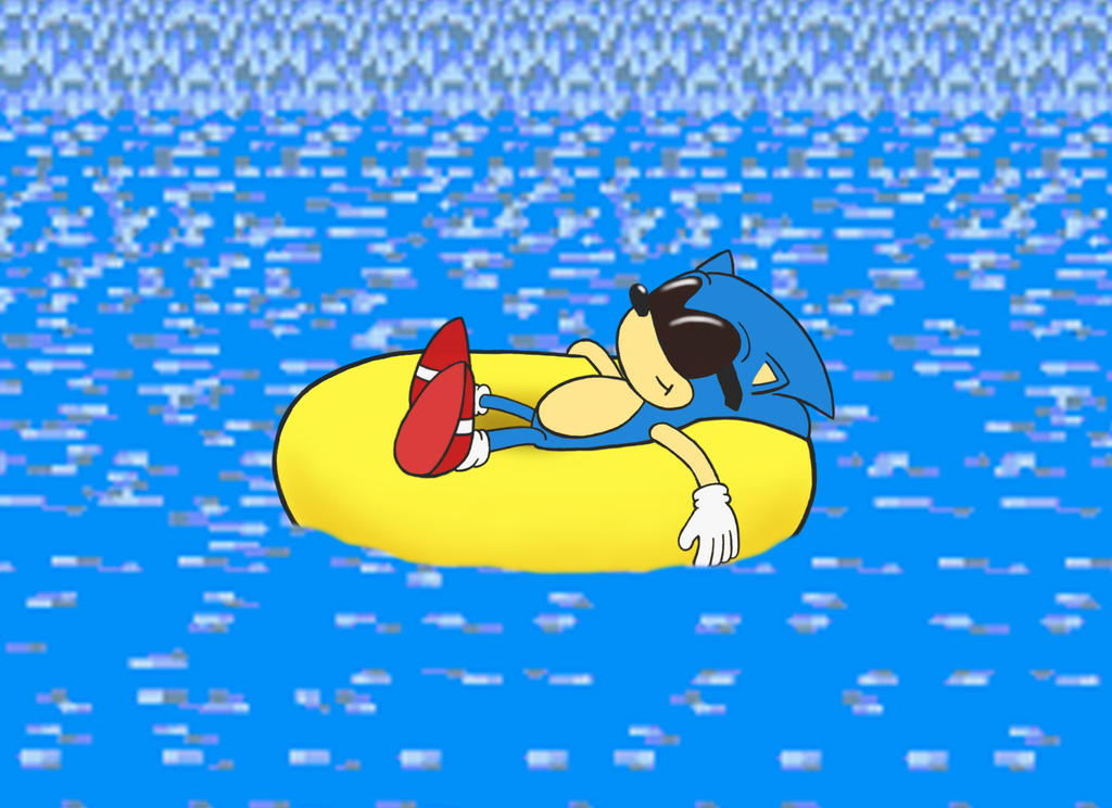 Sonic Chillin By Professor Alfredo On Deviantart