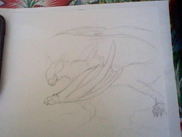 Nargacuga Sketch By Visual Gothic Maiden On Deviantart