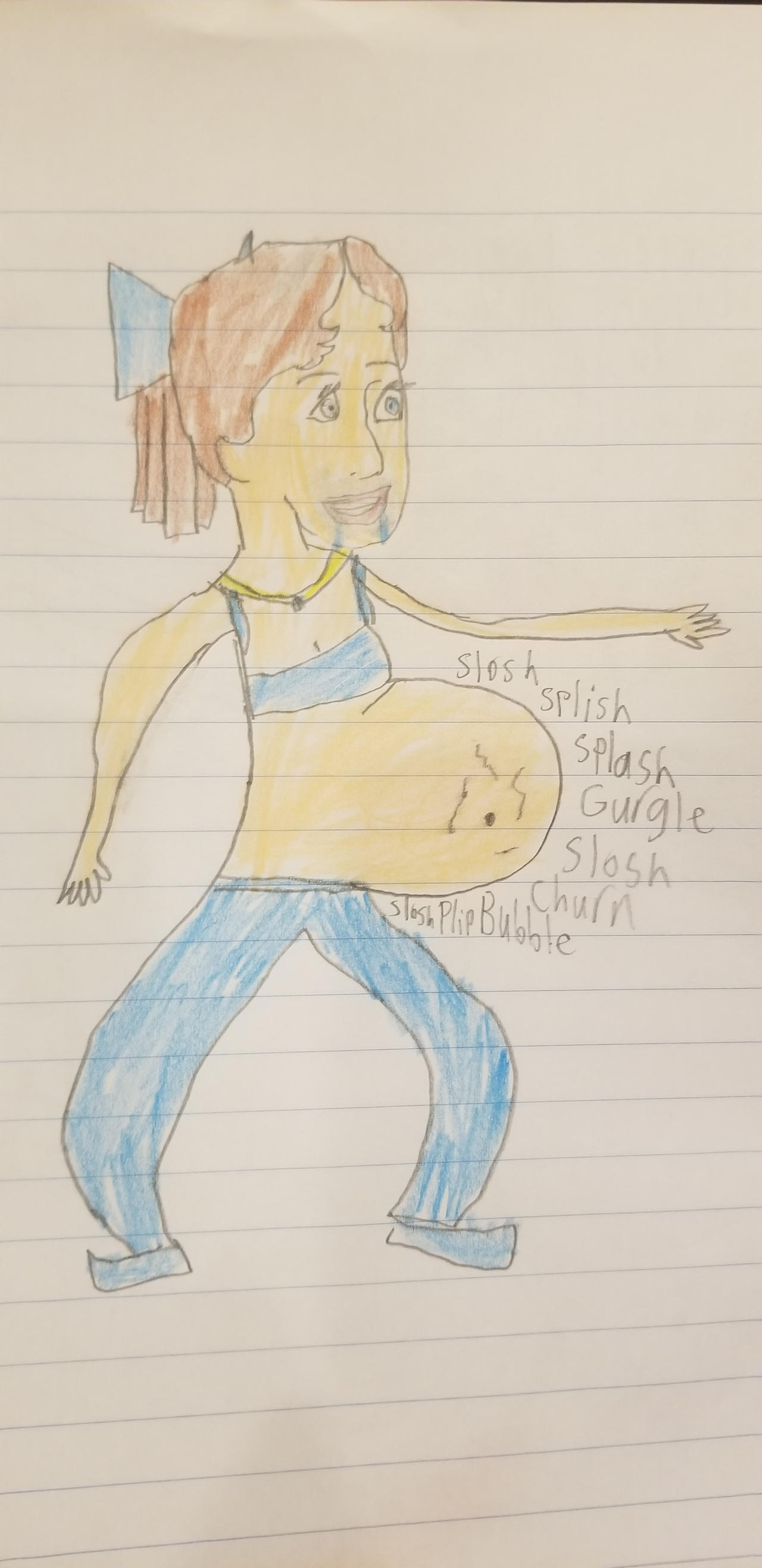 Water Filled Wendy Darling Belly Dancing By Crane781 On Deviantart