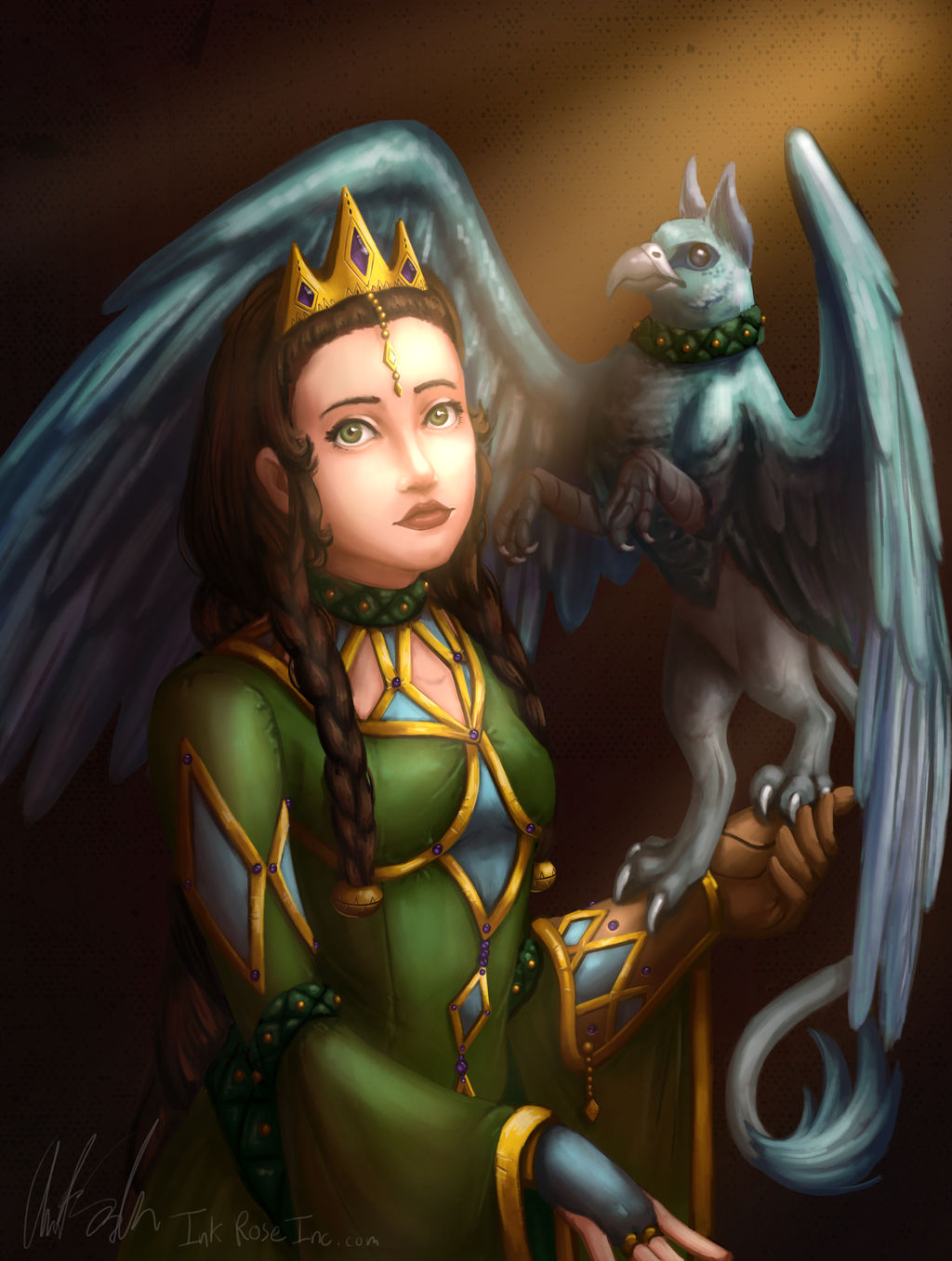 Princess Aelwen Of Eveanor By Inkrose98 On Deviantart