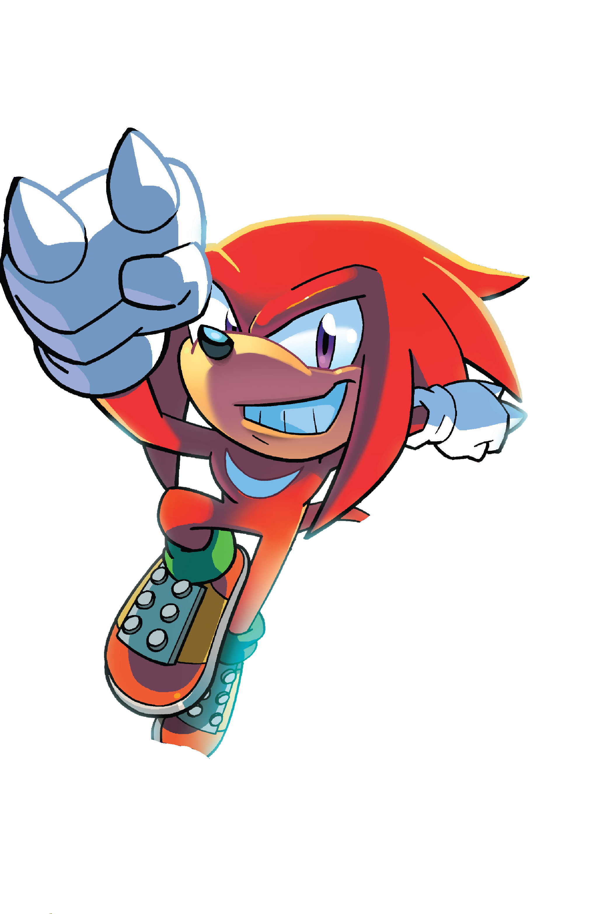 Archie Knuckles Render (Archie Sonic) #1 by CF2364 on DeviantArt Archie Knuckles Render (Archie Sonic) #1 by CF2364 on DeviantArt