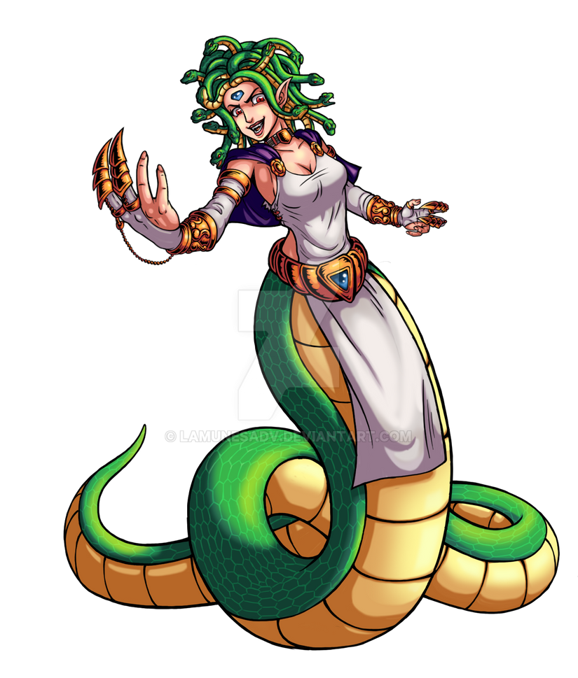 Serpent Lady By Lamunesadv On Deviantart