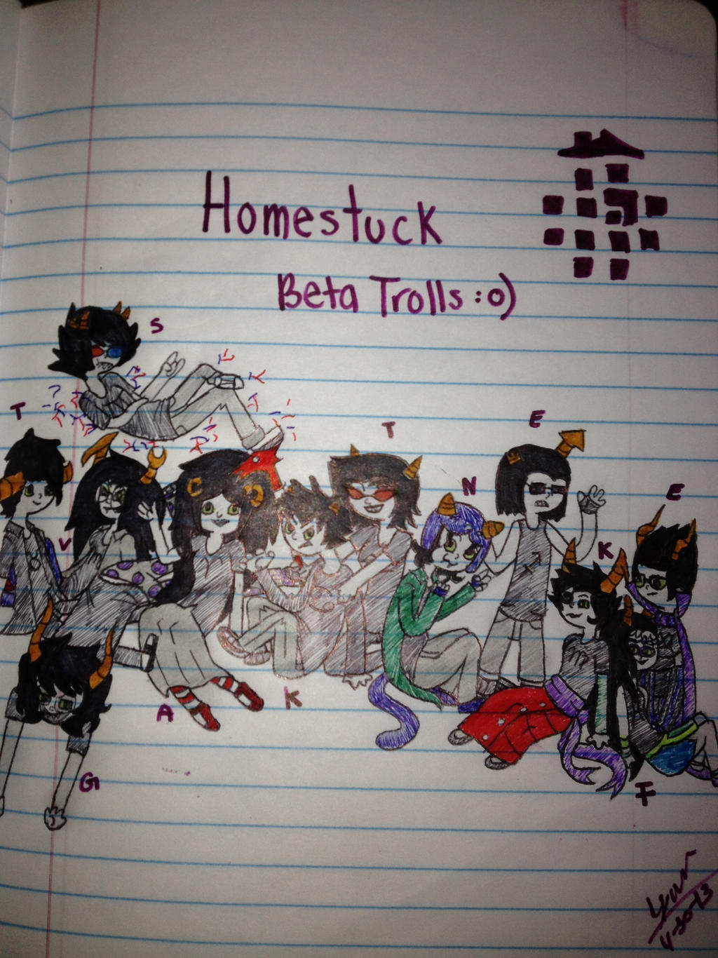 Homestuck Beta Trolls By Thevampire15 On Deviantart