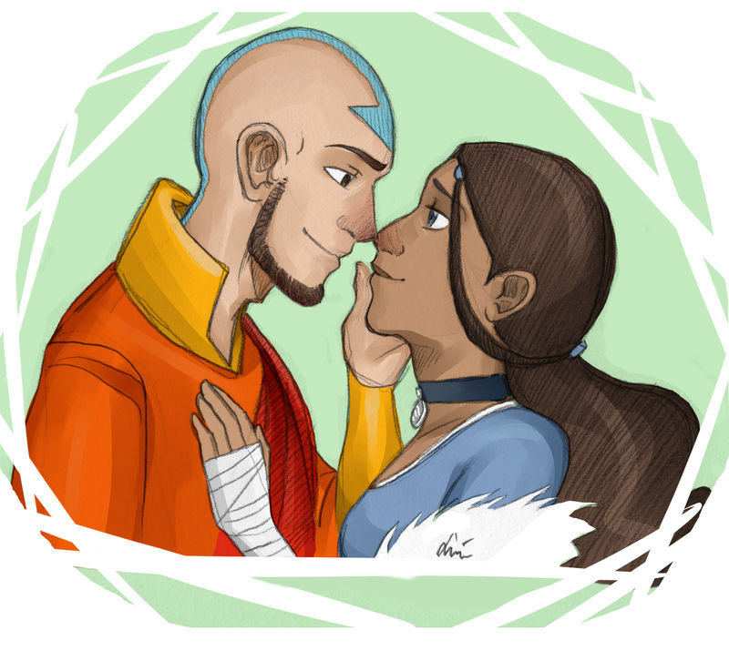 Aang And Katara By Luminanza On Deviantart