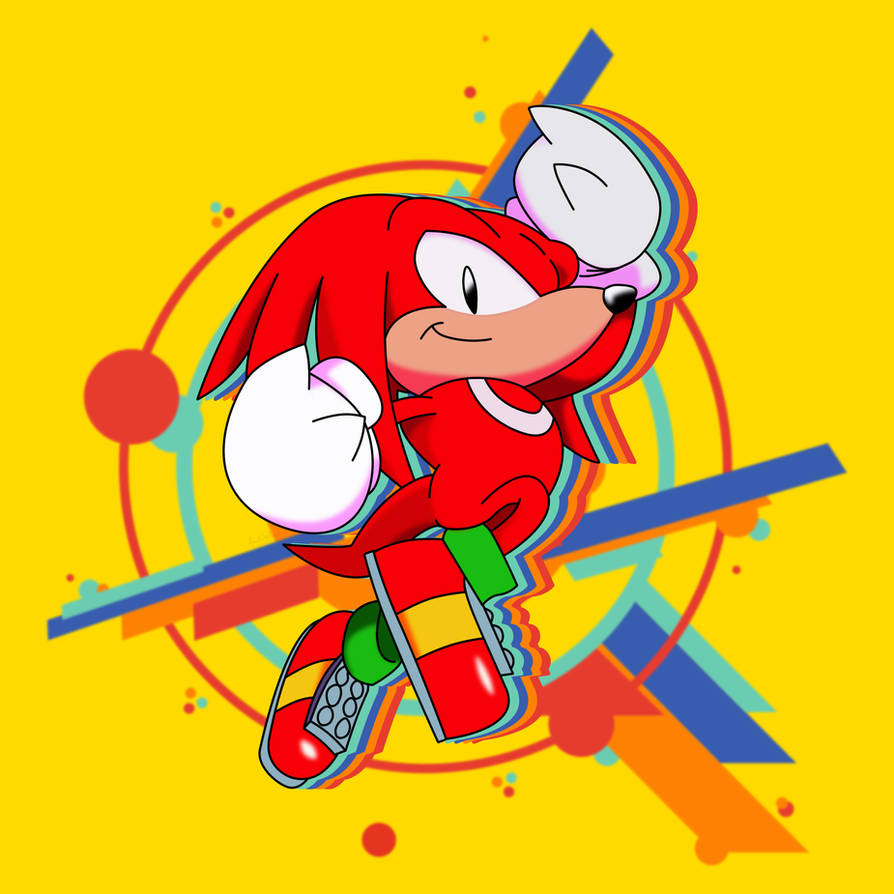 Sonic Mania And Knuckles 4k By Alaska Pollock On Deviantart