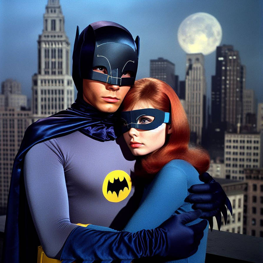 Batman Comforts Batgirl By Blulive On Deviantart