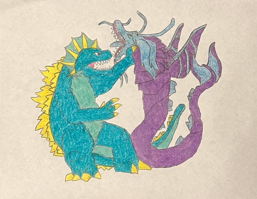 Tiamat Vs Jirass By Asandoval24 On Deviantart