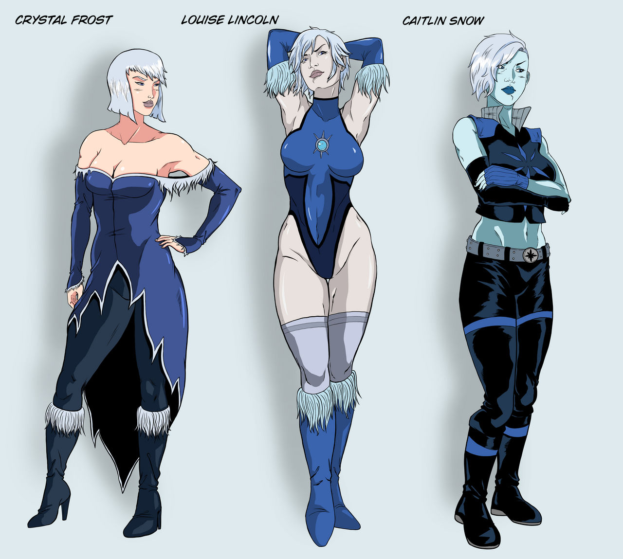Killer Frost Lineup By Joearrt On Deviantart